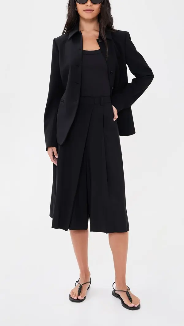 Theory Front Wrap Culottes