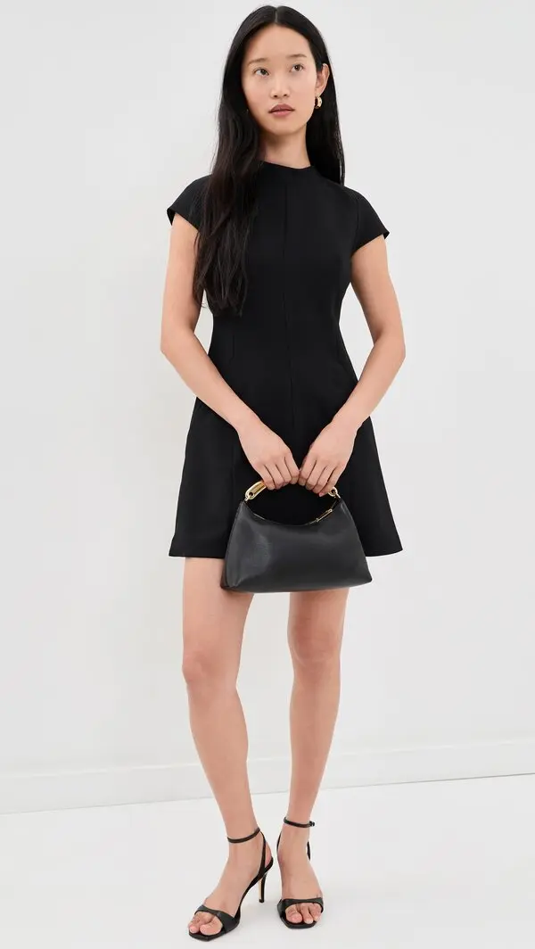 Theory Paneled Raglan Mini Dress