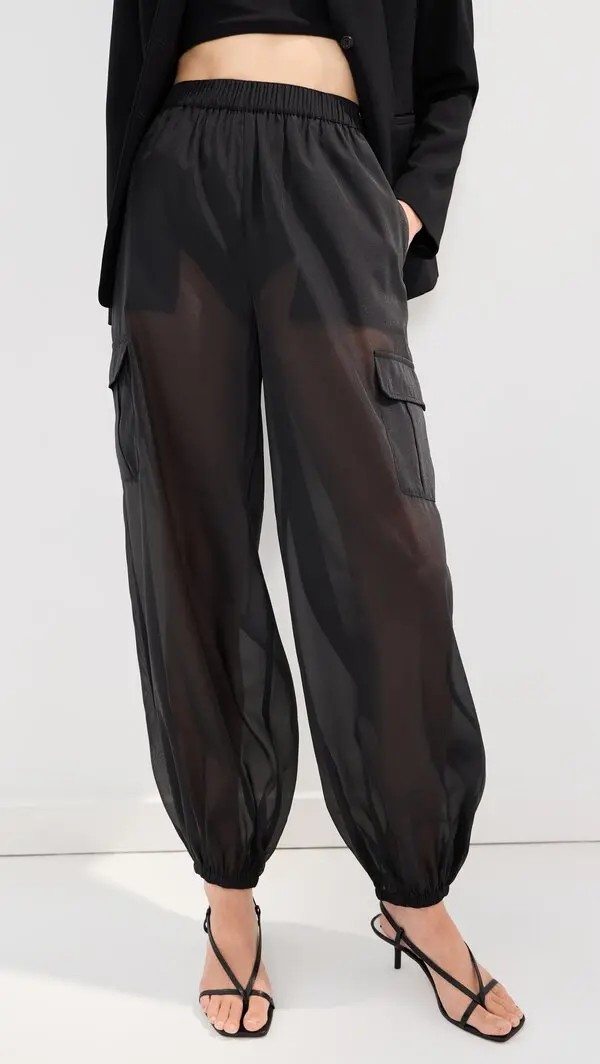 LE BOP Organza Cargo Pants