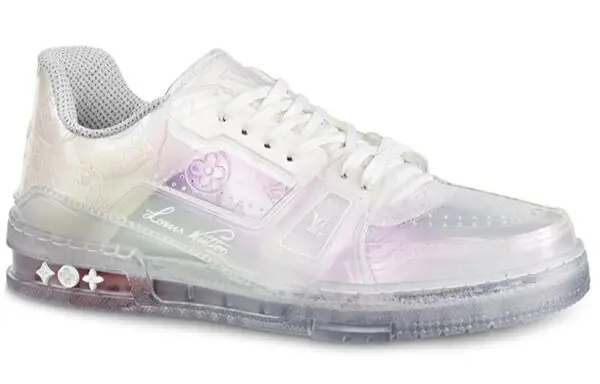 LOUIS VUITTON Trainer Sneakers 'pearly Transparent
