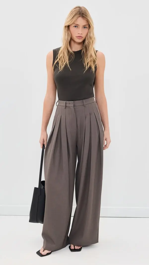 Enza Costa New Classic Supima Cotton Sleeveless Tee
