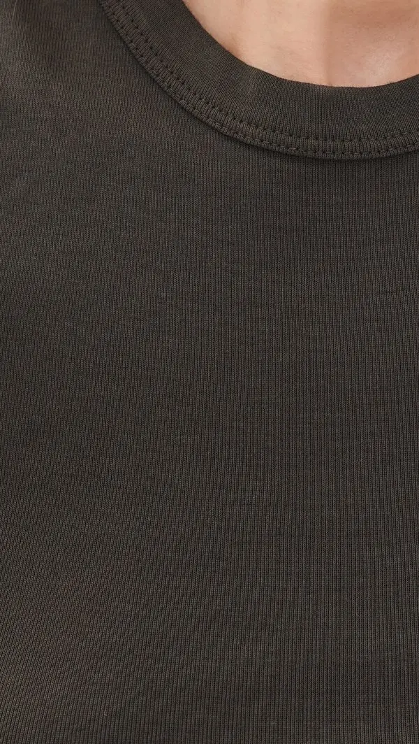 Enza Costa New Classic Supima Cotton Sleeveless Tee