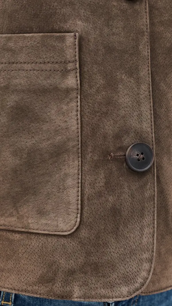 Blanknyc Suede Cropped Jacket