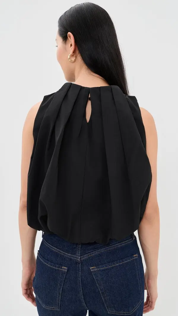 Lioness Beverly Bubble Top - Noir