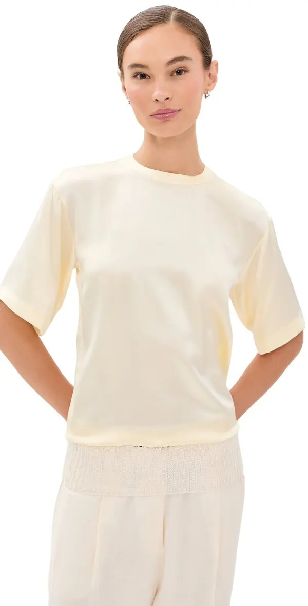 AISLING CAMPS Liquid Silk T-shirt