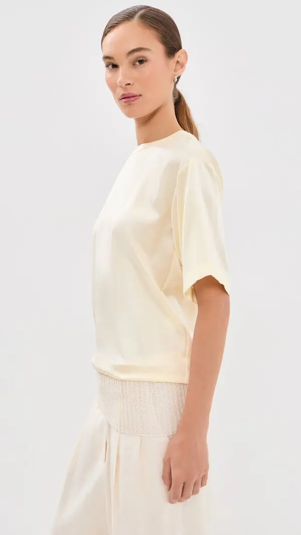 AISLING CAMPS Liquid Silk T-shirt