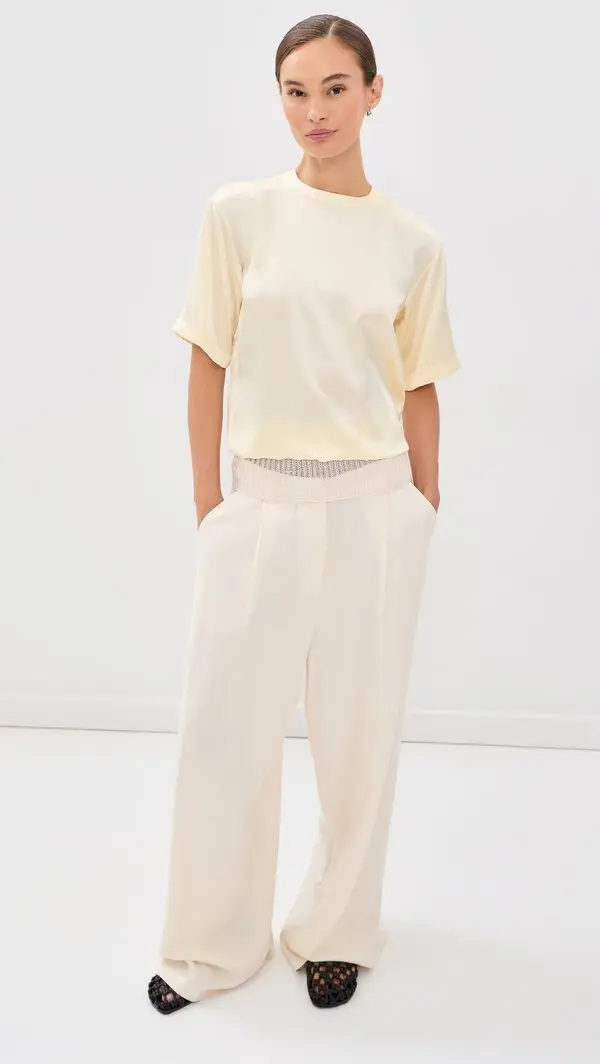 AISLING CAMPS Liquid Silk T-shirt