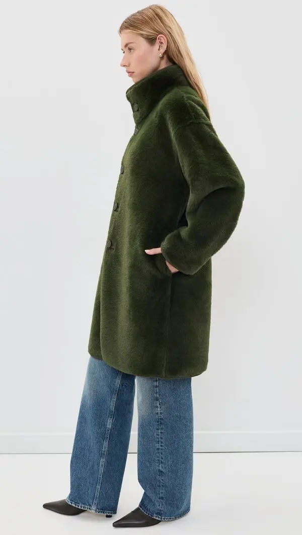Velvet By Graham & Spencer Faux Suede Yves Coat