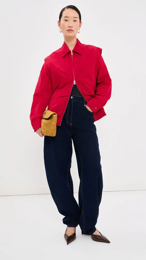 Tibi Aleda Denim Jeans