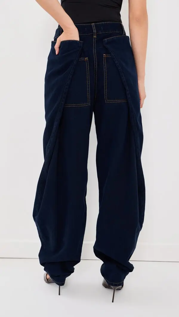 Tibi Aleda Denim Jeans