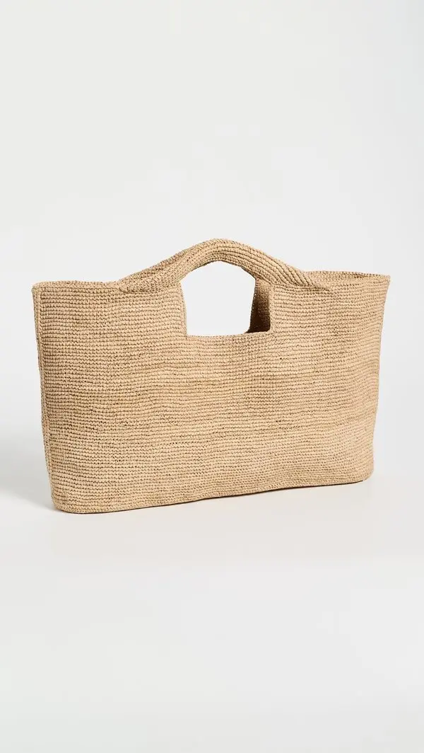 Janessa Leoné Andrea Bag Straw Woven Tote