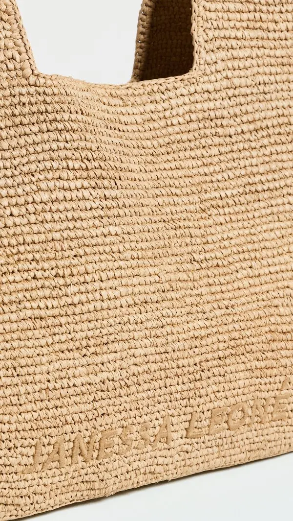 Janessa Leoné Andrea Bag Straw Woven Tote