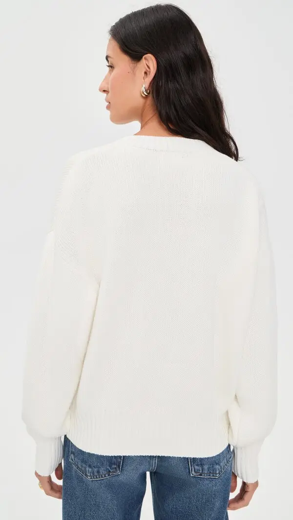 PISTOLA Nika Heavyweight V-neck Sweater
