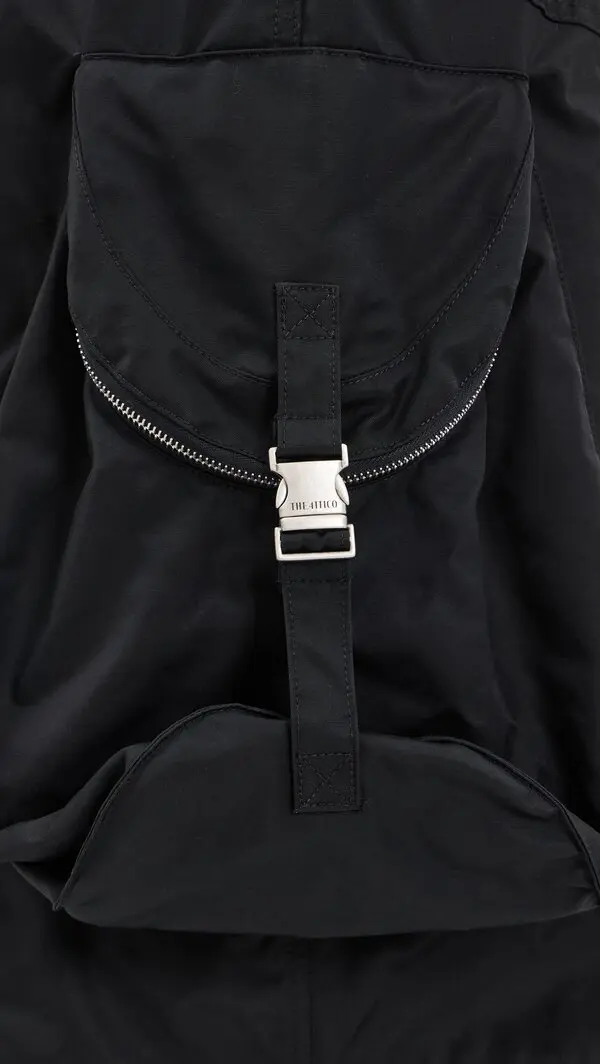 Attico Cargo Pants With Buckle Accents