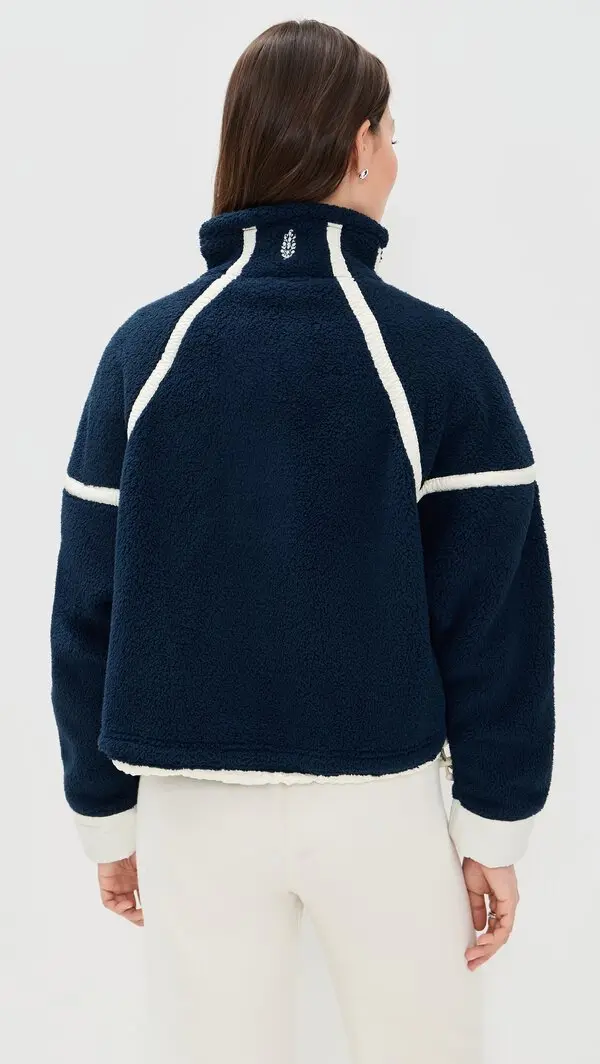 Free People Mountain High 1/2 Zip Fleece Pullover