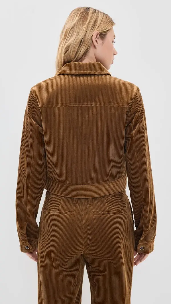 FRAME The Small Corduroy Jacket - Hazelnut