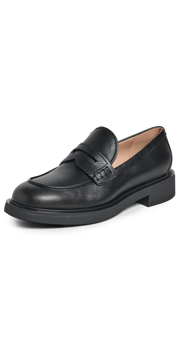 GIANVITO ROSSI Leather Loafers