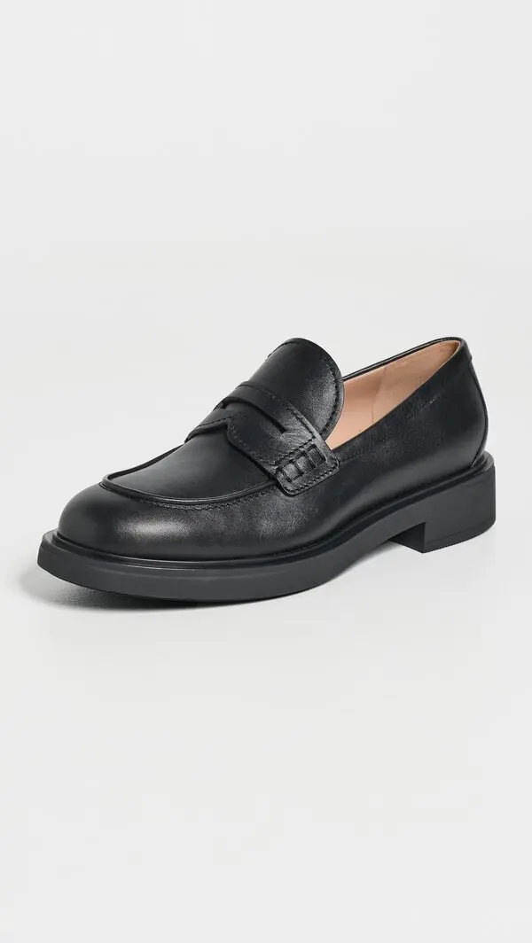 GIANVITO ROSSI Leather Loafers