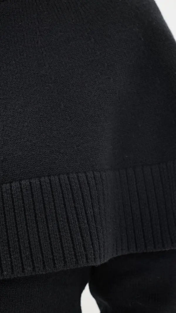 Ronny Kobo Evian Knit Top - Black