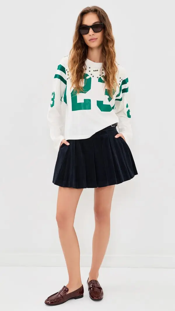 Sea Garrett Corduroy Miniskirt