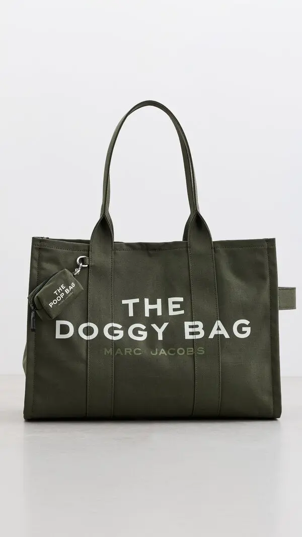 Marc Jacobs Doggy Bag Canvas Tote - Forest