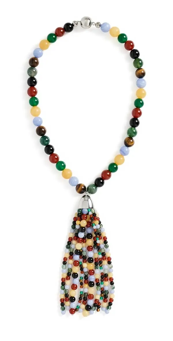 JULIETTA Delfina Tasseled Necklace