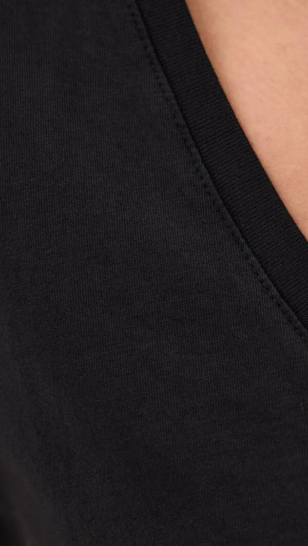 L'Agence Brianna V Neck Tee