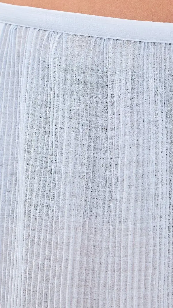 Lioness Maxi Skirt - Soft Blue