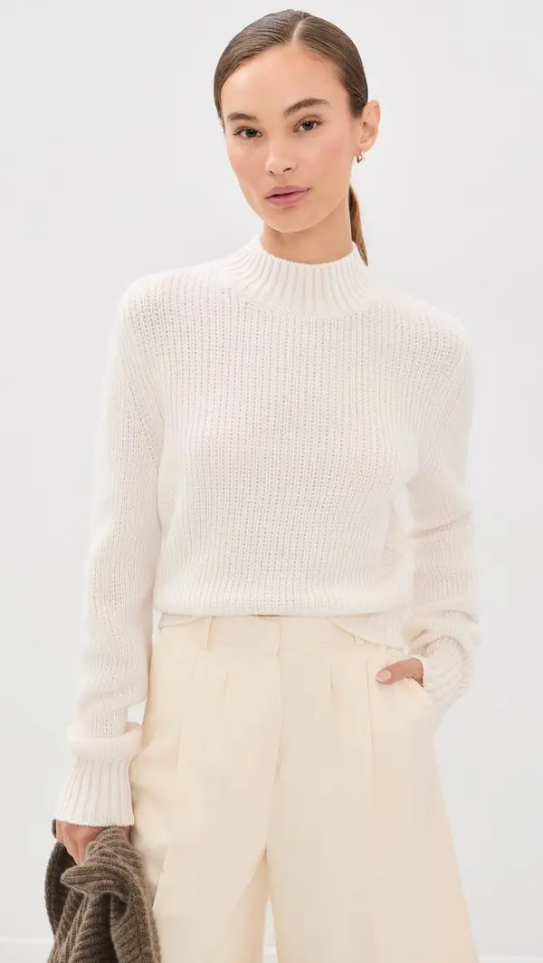 Le Kasha Chiba Cashmere Mock Neck Sweater