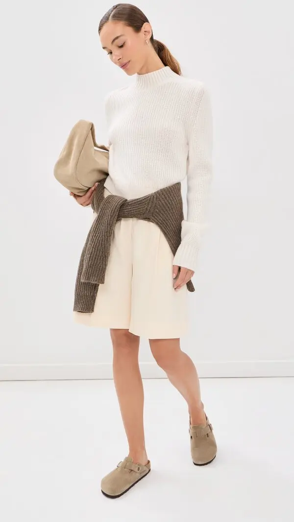 Le Kasha Chiba Cashmere Mock Neck Sweater
