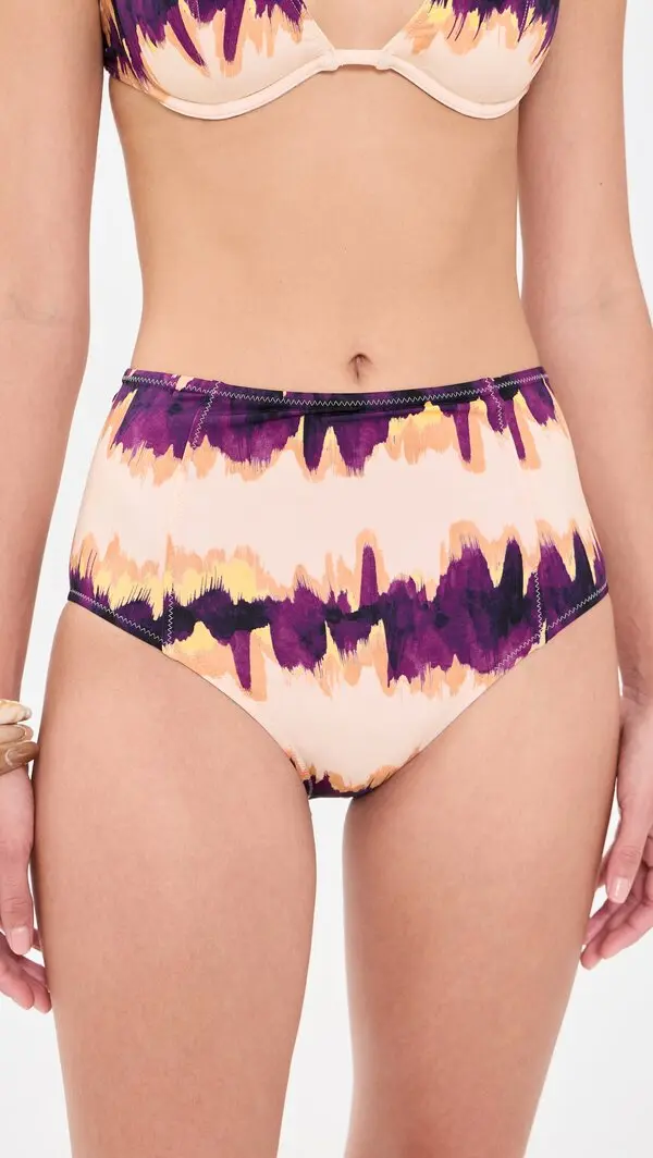 Ulla Johnson Zahara High Waisted Bikini Bottoms