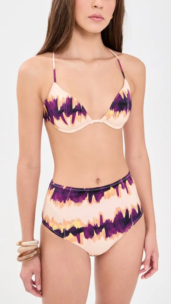 Ulla Johnson Zahara High Waisted Bikini Bottoms