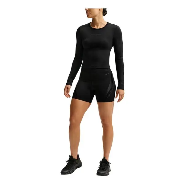 Nike X Keely Hodgkinson Pro Sculpt Dri-fit High-waisted 5" Biker Shorts - Black