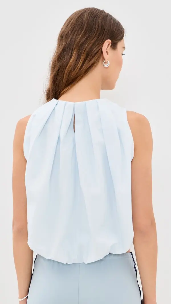 Lioness Beverly Bubble Top - Soft Blue