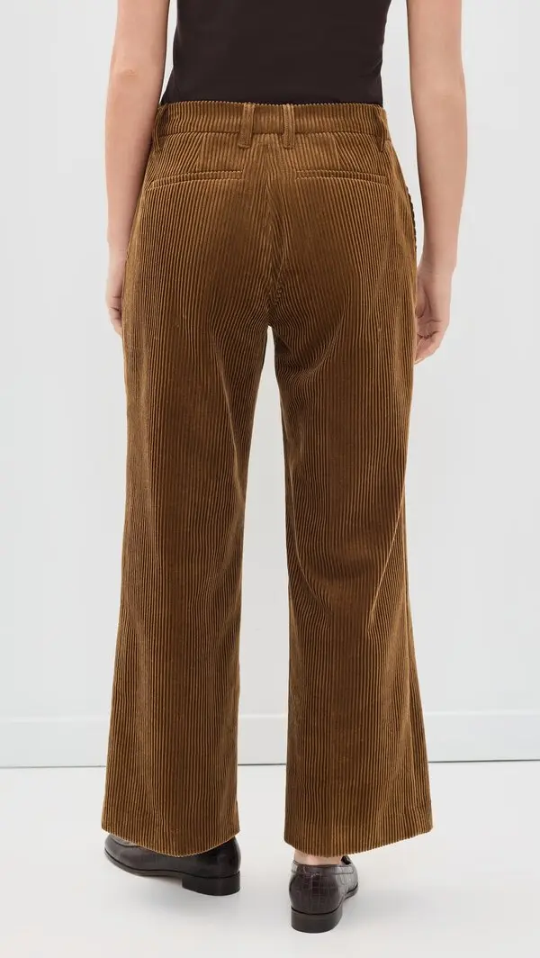FRAME Corduroy Wide Leg Trousers
