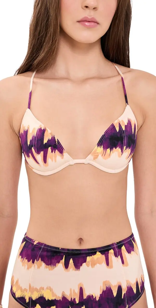 Ulla Johnson Floria Tie Bikini Top
