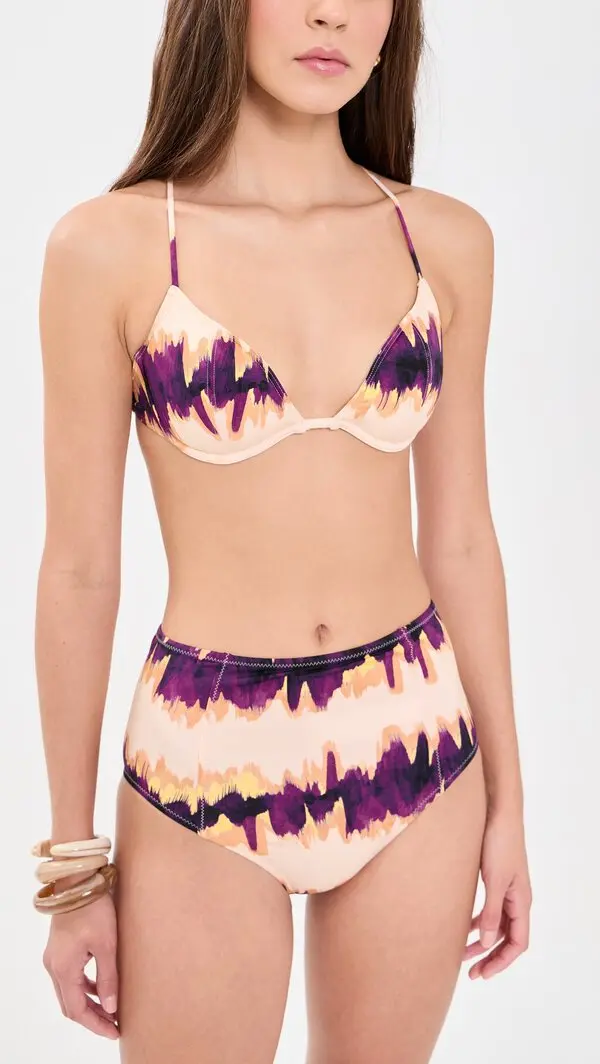 Ulla Johnson Floria Tie Bikini Top
