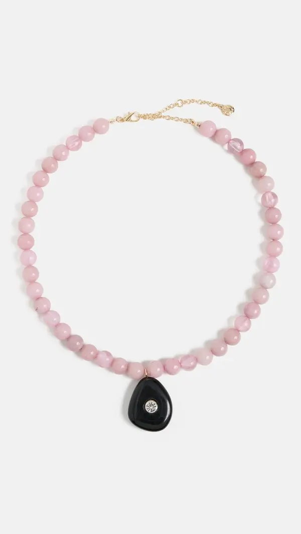 Baublebar Jamie Semi-precious Beaded Necklace With Amethyst And Crystal Detail