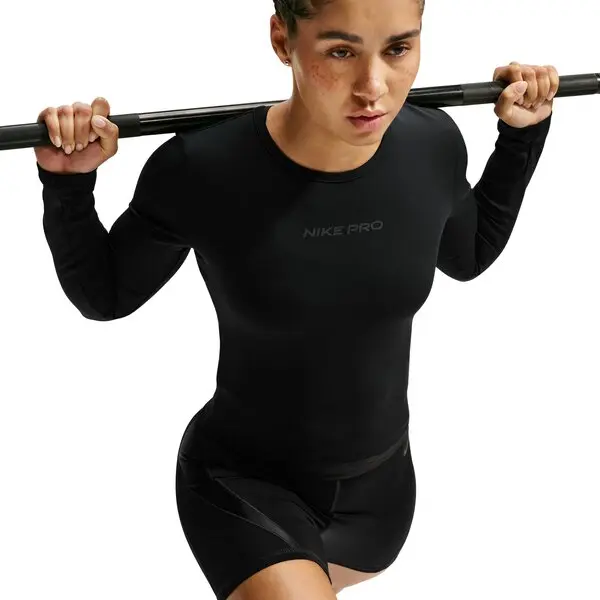 Nike X Keely Hodgkinson Pro Sculpt Dri-fit Long Sleeve Top - Black