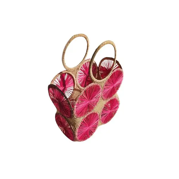 OHSUN Raffia Extra Large Beach Tote