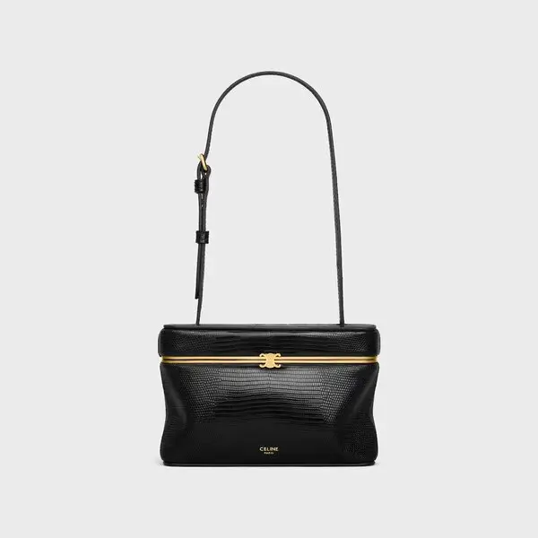 Celine Triomphe Frame Lizard Bag