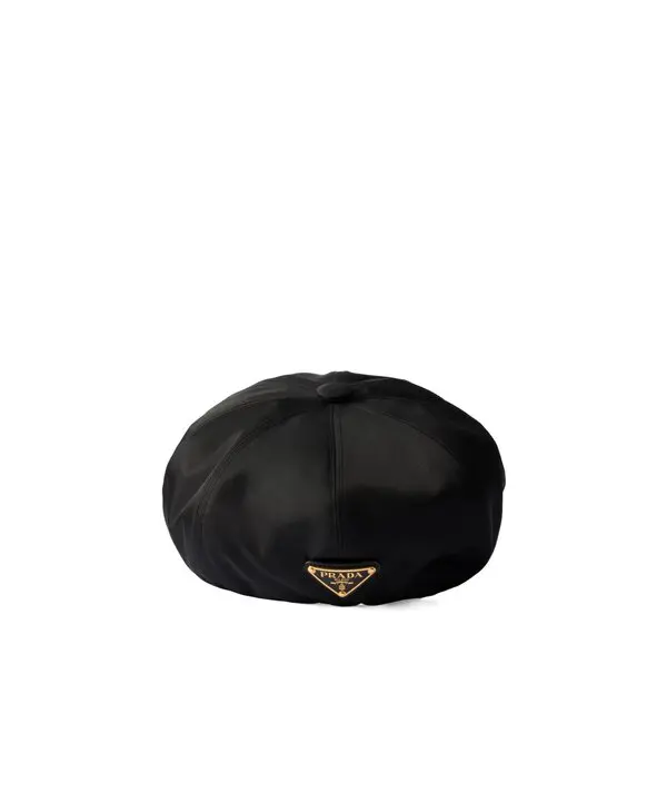Prada Re-nylon Newsboy Cap