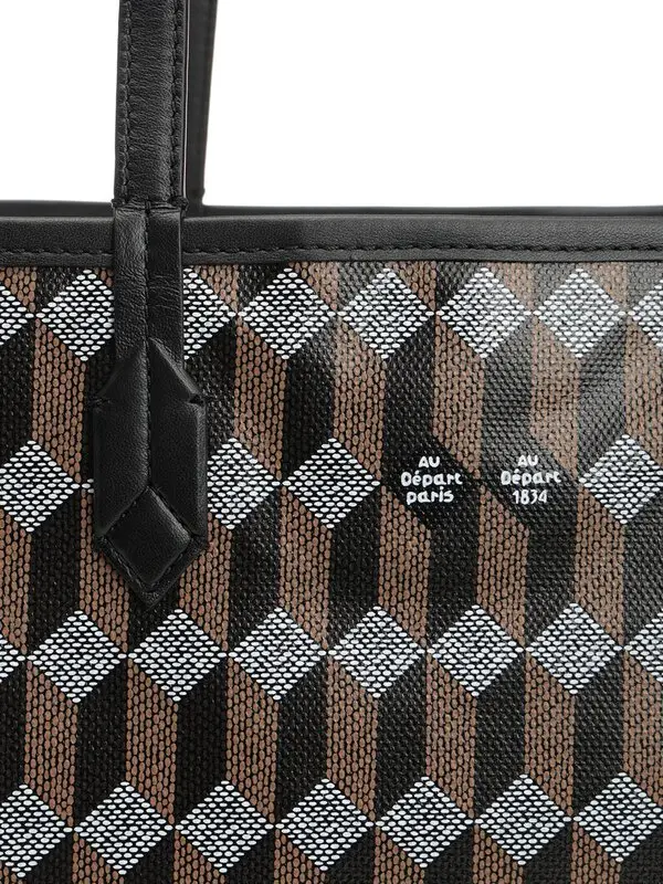 AU DEPART Monogrammed Tote Bag
