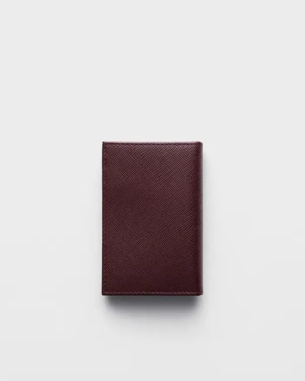 Prada Saffiano Leather Card Holder