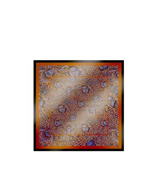 Max Mara Square Silk Scarf - Multicolor