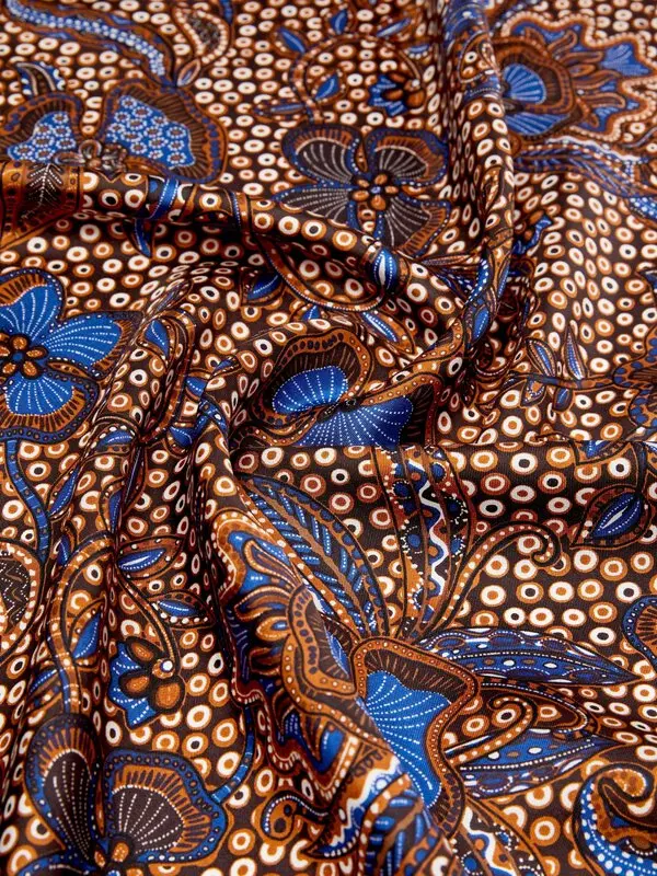 Max Mara Square Silk Scarf
