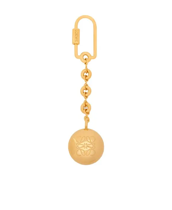 Loewe Anagram Pebble Keyring