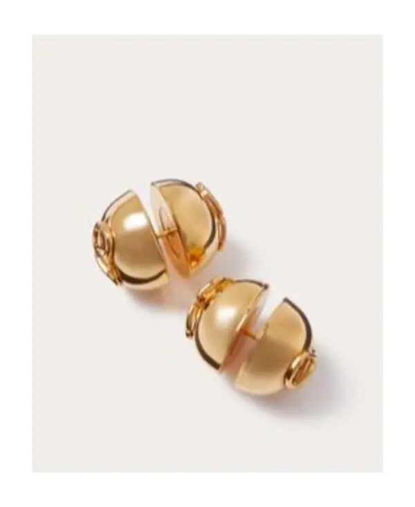 Valentino Garavani Vlogo Plaque Stud Earrings