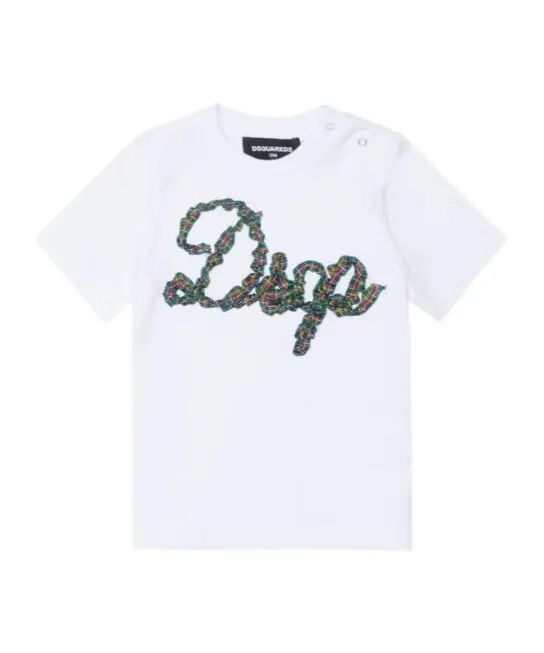 Dsquared2 Logo Crew Neck T-shirt - White