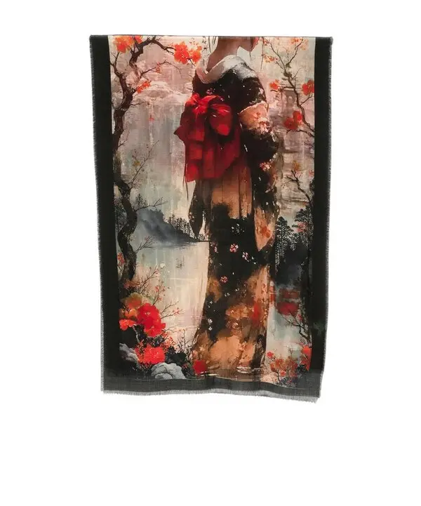 D'ANIELLO Printed Scarf